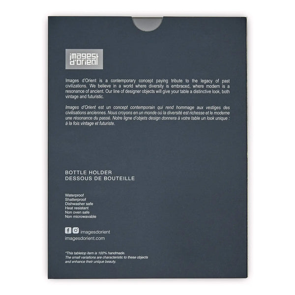 Bottle Holder-Mosaic Blue - Aga Khan Museum Shop